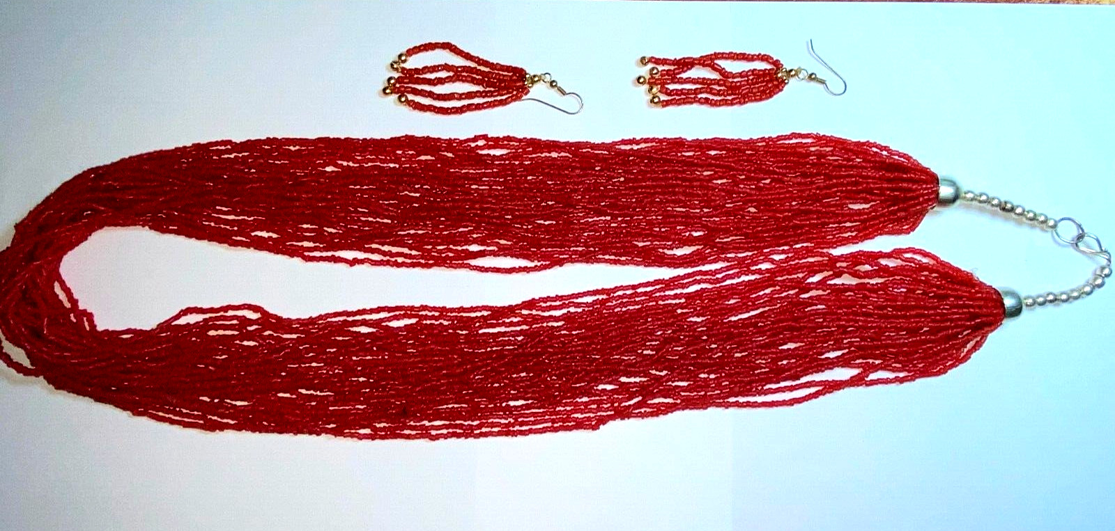 Breathtaking Native American Multi Strand Red Coral B… - Gem