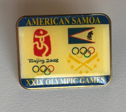 Beijing 2008 - American Samoa Olympic pin - rare | eBay