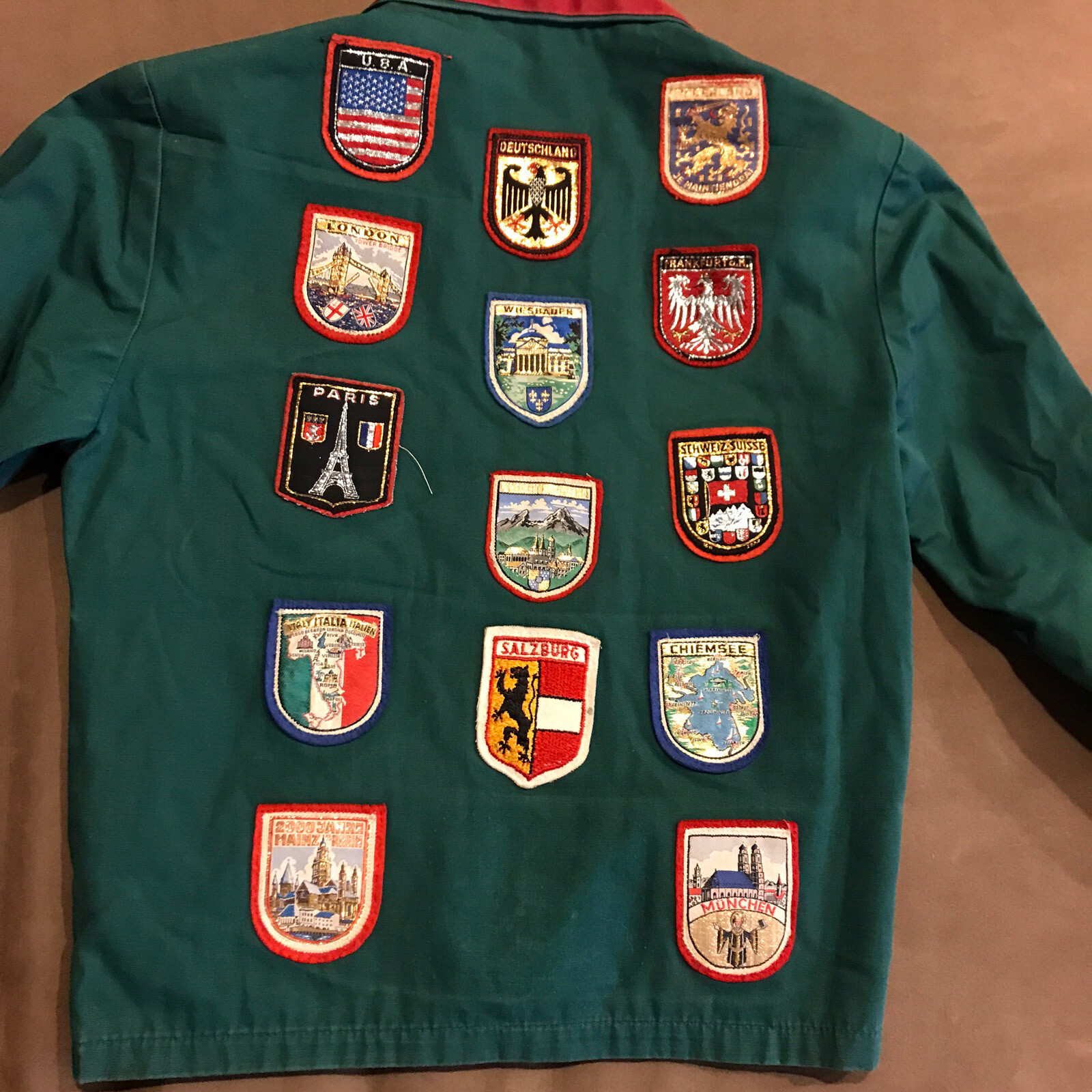 Vintage European Country & USA Patches, HandMade, Zip… - Gem