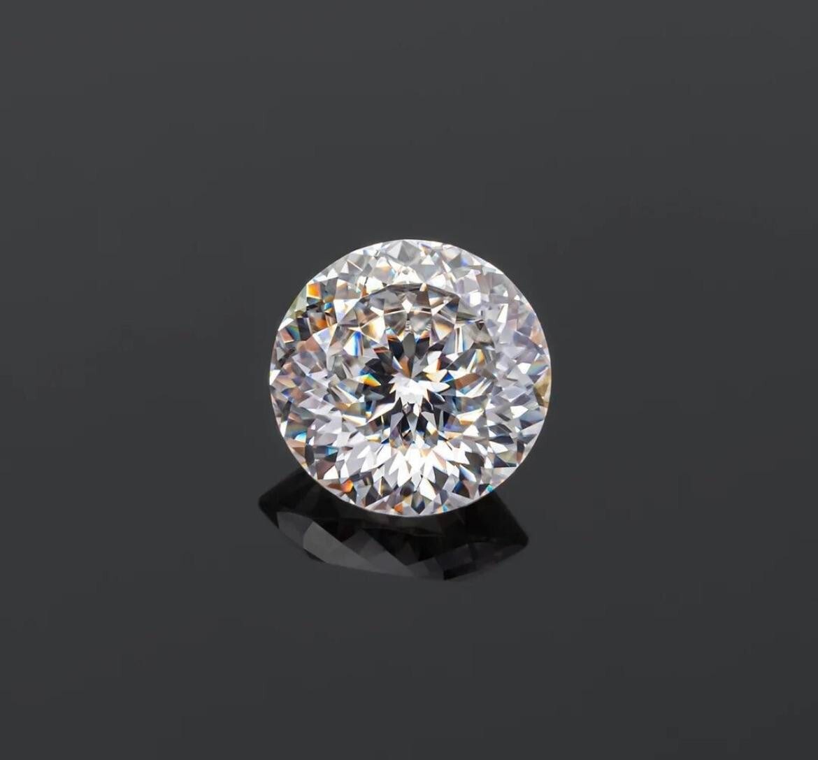 2 CT Portuguese Cut Lab Loose Grown CVD Diamond Natural D Color VVS1 Certified | eBay