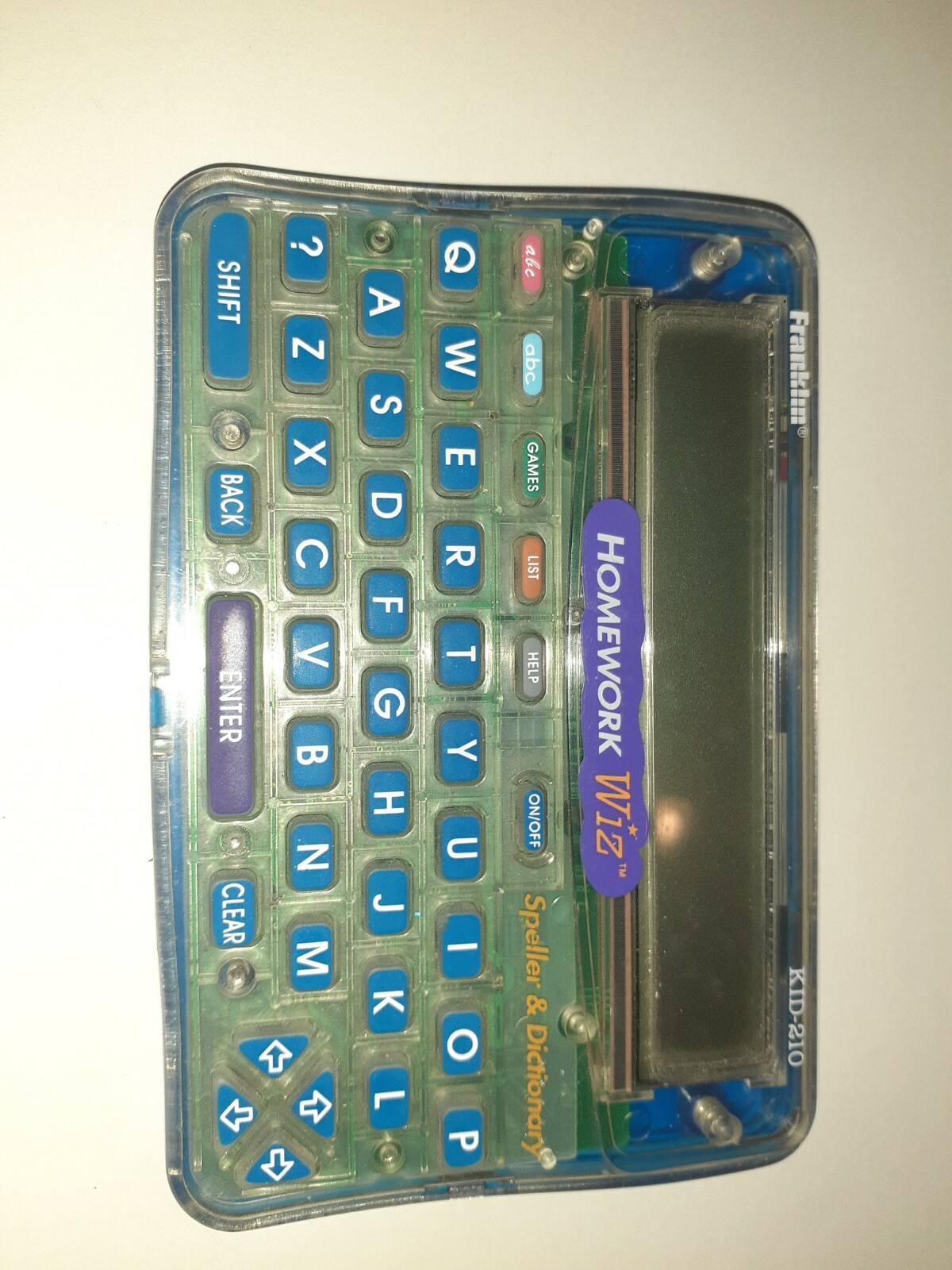 Franklin Homework Wiz Kid-210 Handheld Spelling Dictionary for sale ...