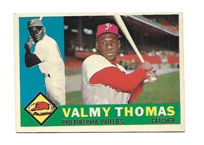 1960 TOPPS #167 VALMY THOMAS-PHILADELPHIA PHILLIES-VG CONDITION | eBay