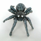 DIAMOND TARANTULA SPIDER PENDANT CUSTOM MADE DAMON DASH BLUE & BLACK ...
