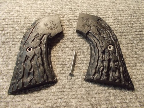 Custom Grips for Chiappa 1873 SAA Faux Stag Black | eBay