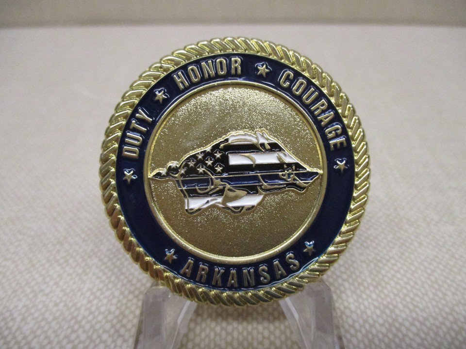 HARRISON, AR POLICE DEPARTMENT "RAZORBACK" CHALLENGE COIN | eBay