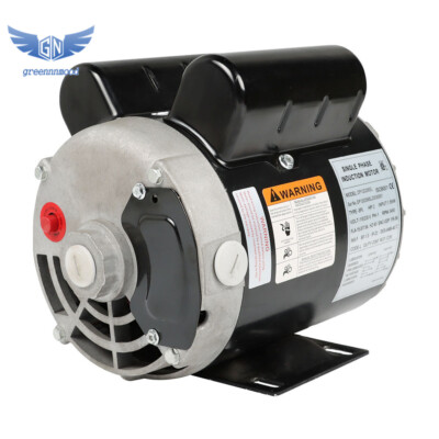 Compressor Duty 2 HP SPL Electric Motor 3450 RPM 56 Frame 5/8" Shaft ...