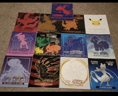 Pokemon TCG Elite Trainer Box ETB PLAYER'S GUIDE (Booklet) Choose Your ...