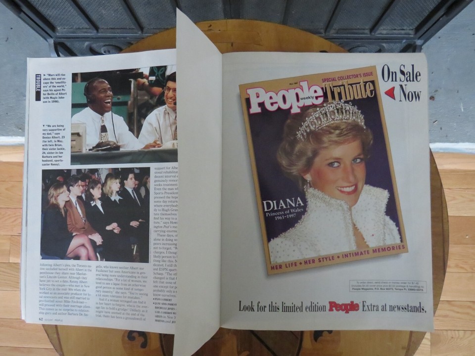 People Magazine October 13 1997 Exclusive The Secret Diana Interviews ...