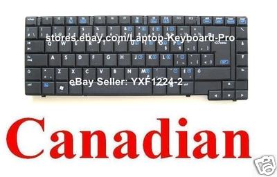 Keyboard for HP Compaq 6710b 6715b 6710s 6715s - Canadian French 443811 ...