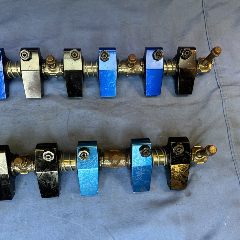 Mopar Big Block Adjustable Roller Rocker Arm Assemblies Shafts Complete ...