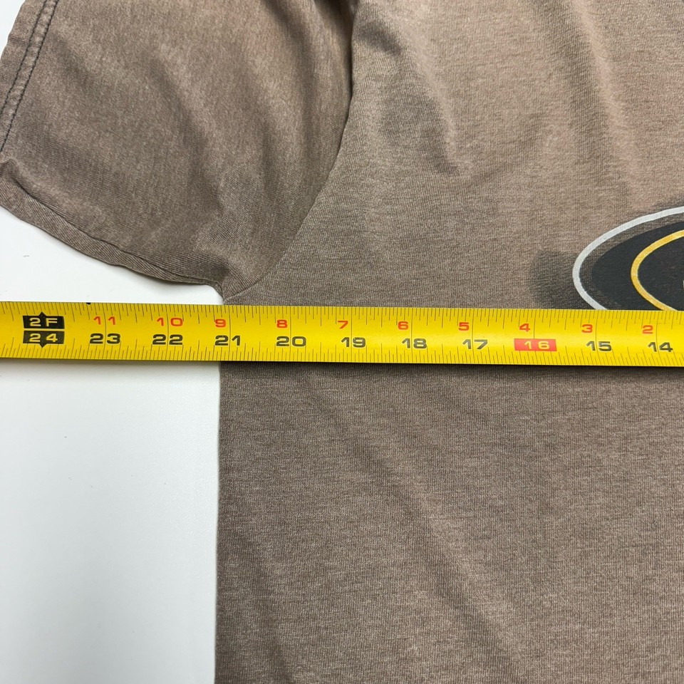 Vintage 90s Nike Swoop T Shirt Mens Medium 21x27.5 Faded Brown ...