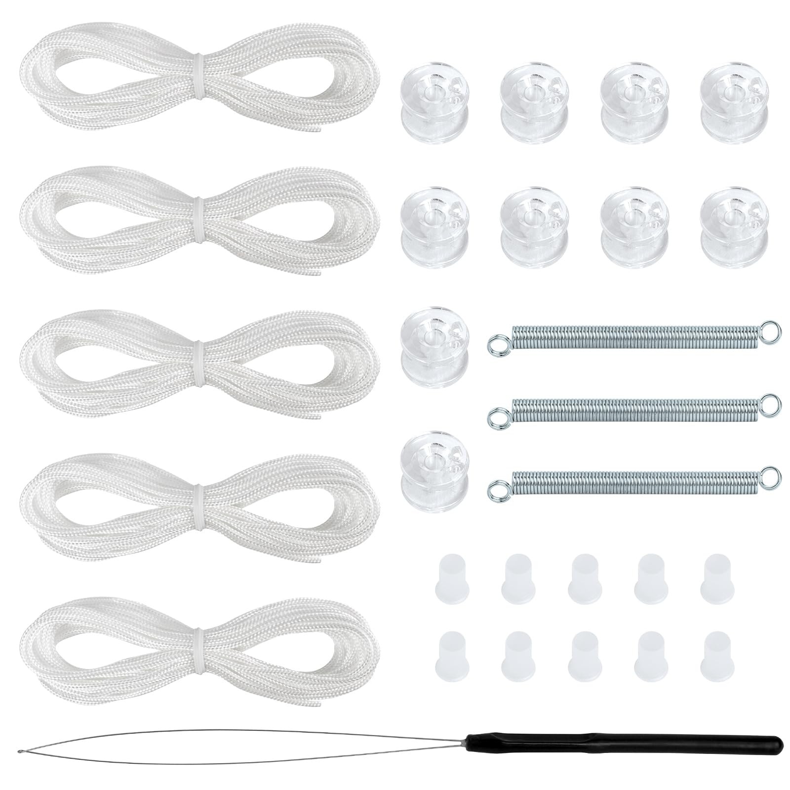 NOVINO RV Blinds Repair Kit for Camper Window, Pleated RV Shade Repair ...