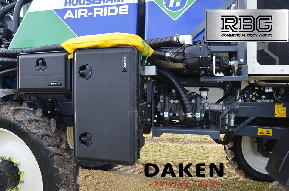 DAKEN Toolbox JUST 500 x 350 x 400 Lorry Side Locker Truck Storage Box ...