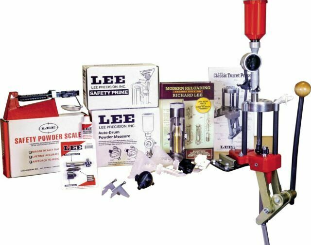 Lee Classic 4 Hole Turret Press Deluxe Kit - 90304 for sale online ...