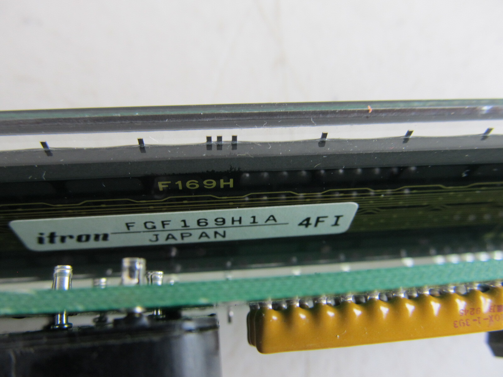 Noritake Itron FGF169H1A VFD Vacuum Fluorescent Display on PCB | eBay