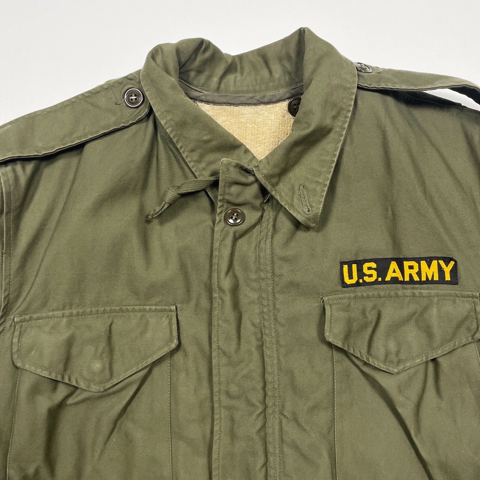 Vintage 1950s US Army M-1951 Field Jacket W/ Liner Si… - Gem