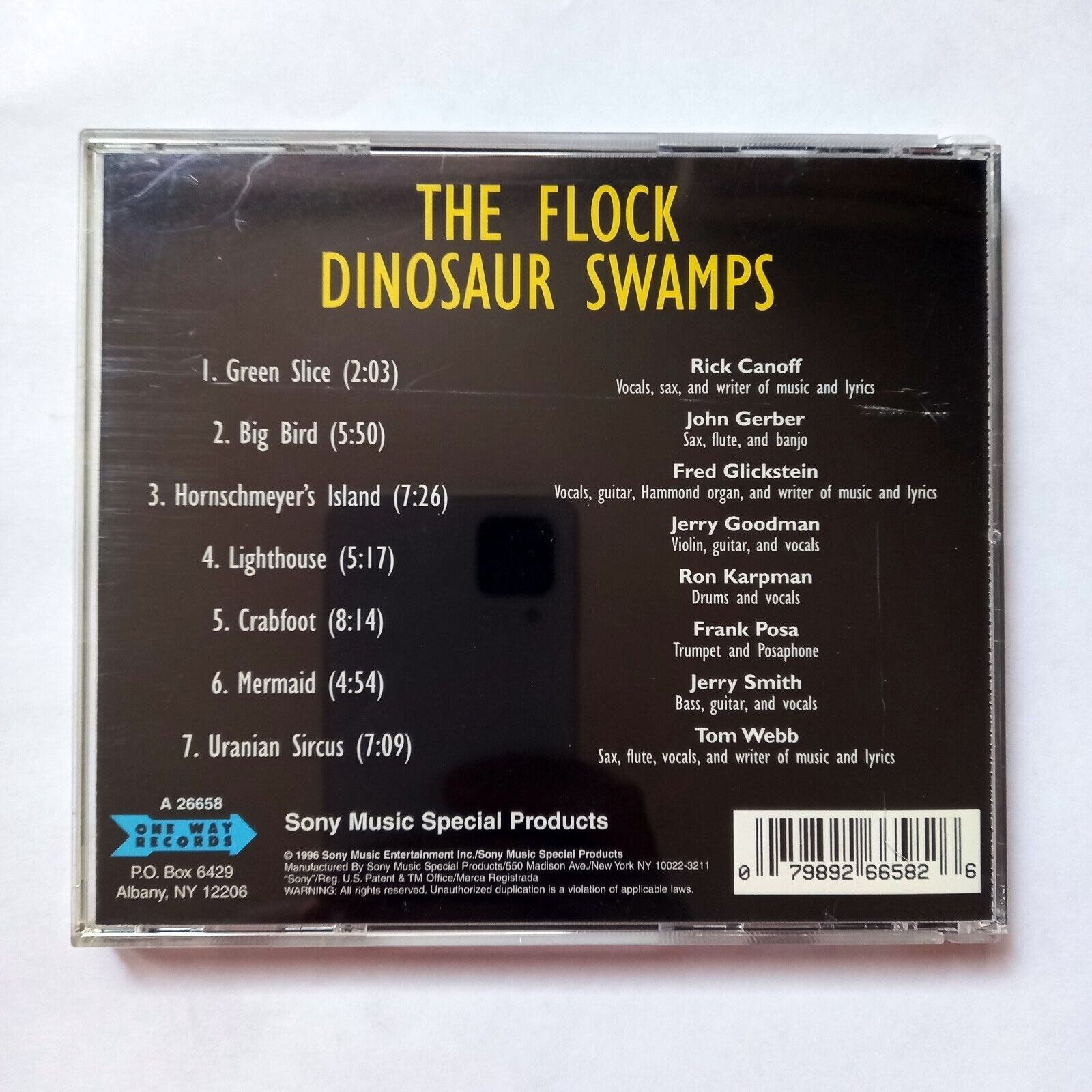 THE FLOCK – DINOSAUR SWAMPS (1996) CD REISSUE MADE IN USA | eBay
