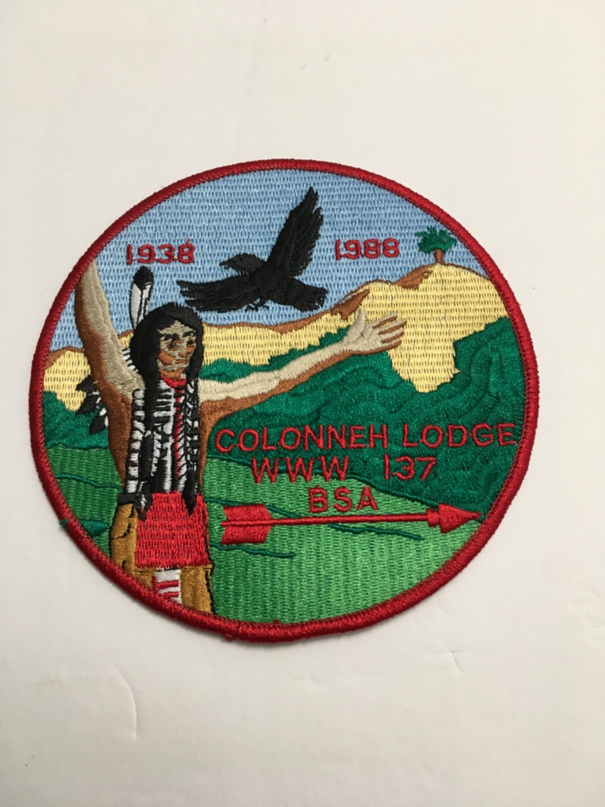 COLONNEH LODGE 137 50TH ANNIVERSARY JACKET PATCH | eBay