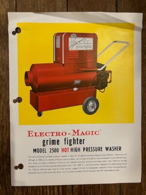 Original Old Electro-Magic grime fighter Model 2500 high pressure ...