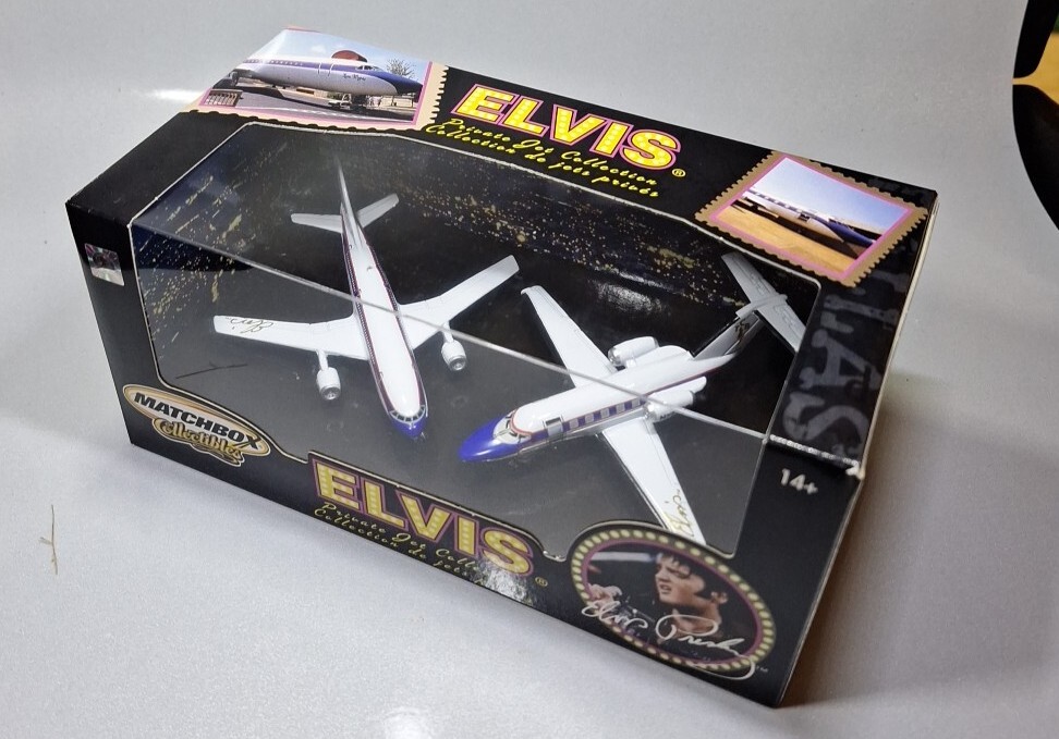 RARE 2003 Matchbox Collectibles ELVIS Private Jet Collection, BRAND NEW