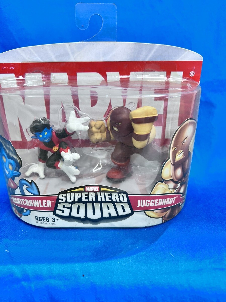 Super Hero Squad Nightcrawler Marvel Super Hero Squad 4pk RARE Coming