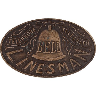 Lineman Linesman Electrical Telephone Line Worker Telegraph 70s Vtg ...