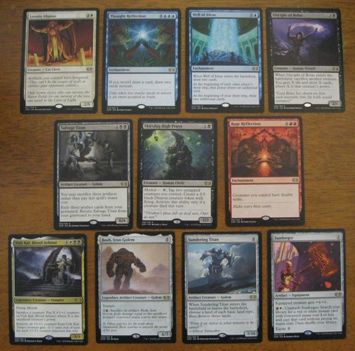 MTG Lot of 11 RARE cards 2020: 2XM Double Masters Cat Wizard Vampire ...