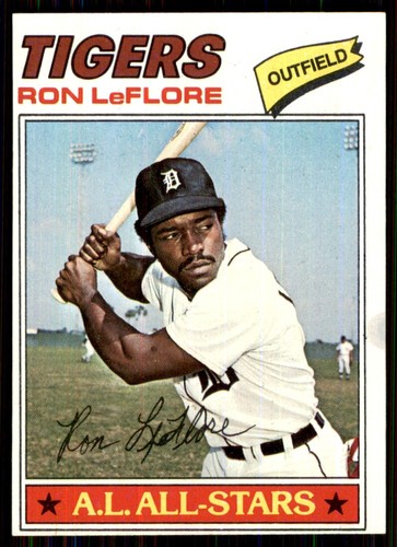 1977 Topps Ron LeFlore Detroit Tigers #240 | eBay