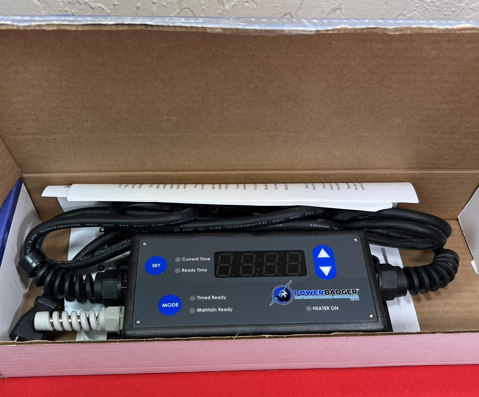 Power Badger Engine Block Heater Controller Timer by BMI 1800 Watts 1800US for sale online | eBay