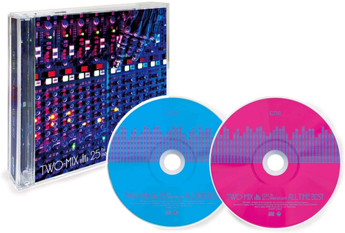 New TWO-MIX 25th Anniversary ALL TIME BEST First Limited Edition 2 CD ...
