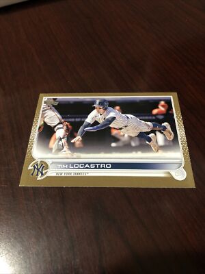 2022 Update Base Gold #US156 Tim Locastro /2022 - New York Yankees ...