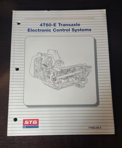 GM STG 4T60-E Transaxle Electronic Control Systems 17002.04-2 Manual | eBay