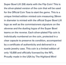 super bowl silver coin products for sale | eBay