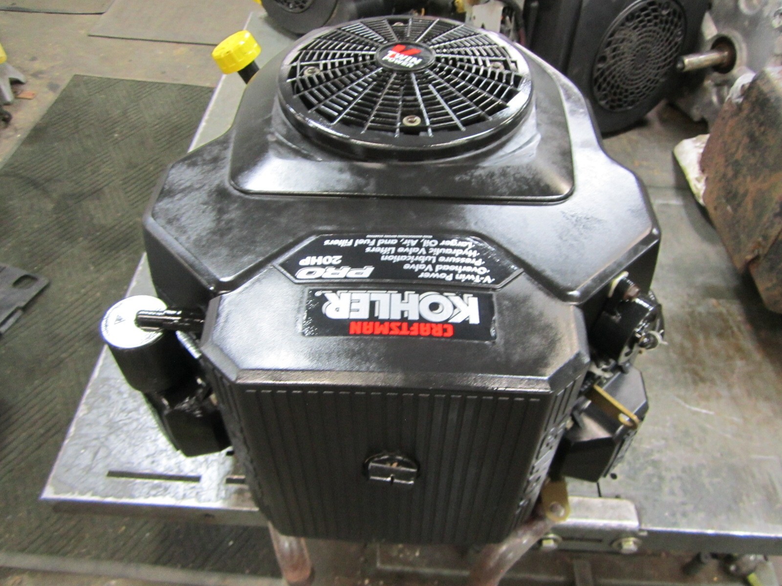 KOHLER CV 20 S 20 HP COMMAND V TWIN GOOD RUNNING ENGINE MOTOR | eBay