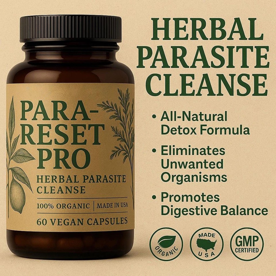 PARASITE DETOX BODY CLEANSE Complex Anti- PARASITE Support Detox ...