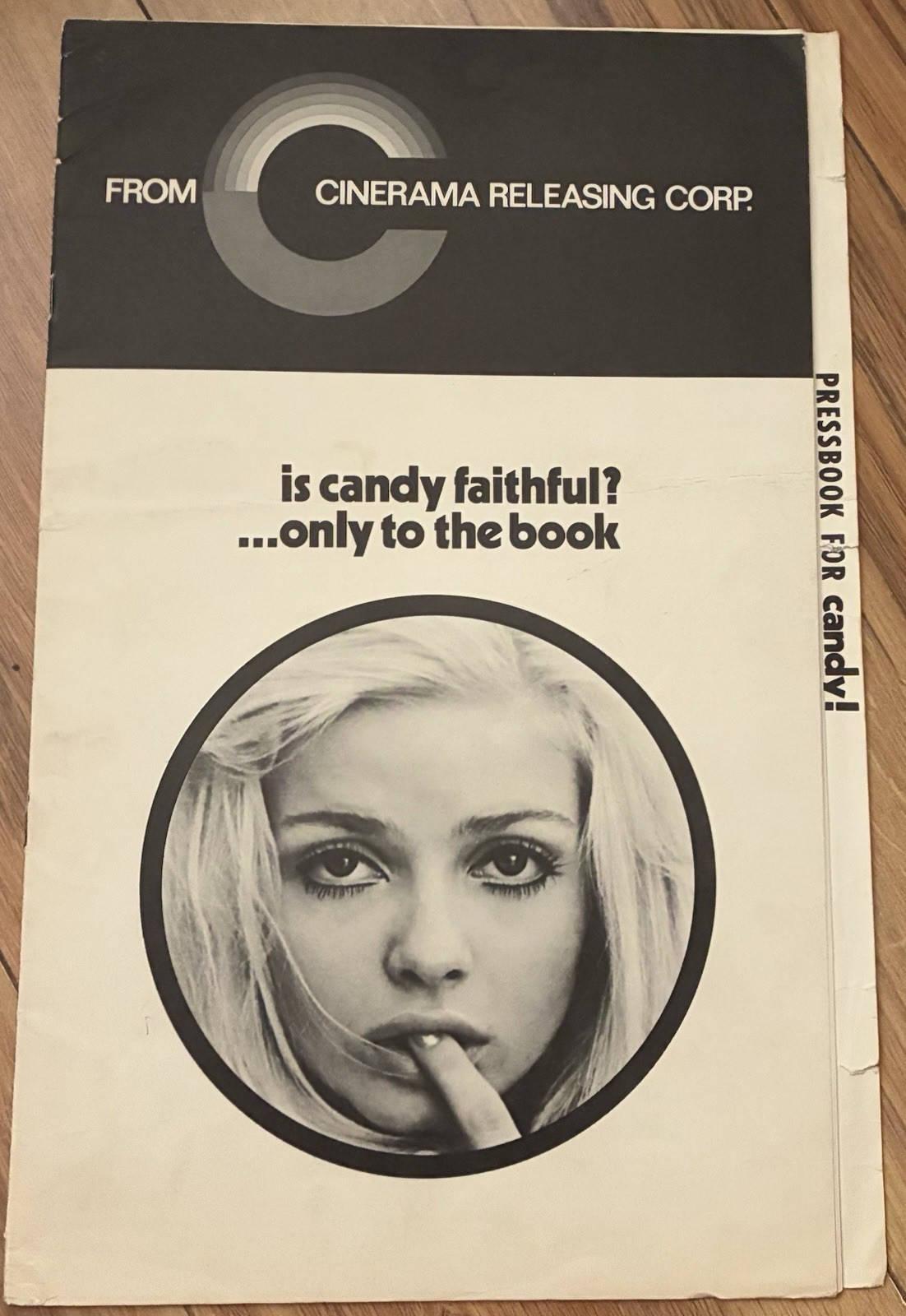 Candy! 1968 Press Book -Brando Burton Matthau Coburn Starr Huston ...