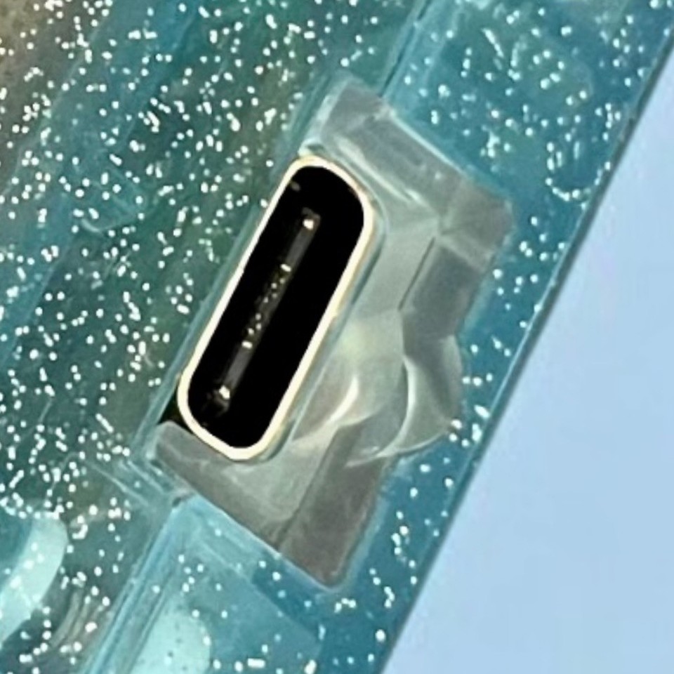 Gameboy Advance SP USB-C Mod W/ All Clear Insert Replacement Charger ...