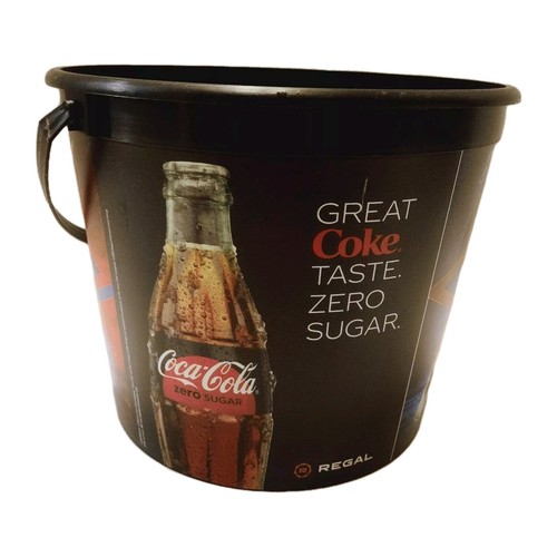 Captain Marvel Popcorn Bucket With Handle Coke Coca Cola Regal | eBay