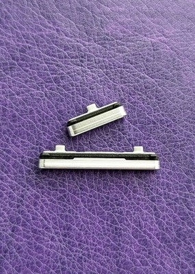 Side Buttons Replacement for Samsung Galaxy S22 Plus (2 pcs) – Silver ...