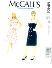 McCall's Sewing Pattern M7087 MP409 Archive 1963 Misses Dresses & Belt ...