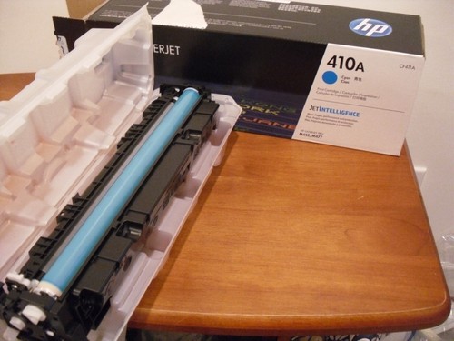 HP LASERJET 410A CYAN CF411A PRINT CARTRIDGE EXP. 10/2023 | eBay