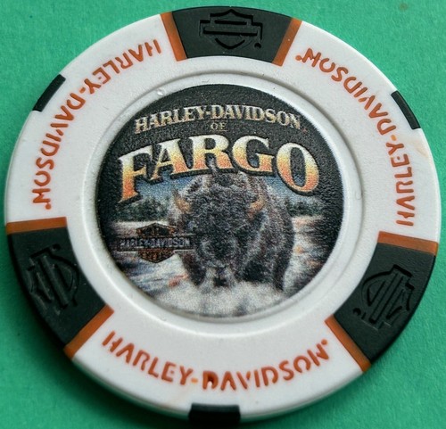 2018 Harley Davidson 115th Anniversary Poker Chip Fargo HD in Fargo, N ...