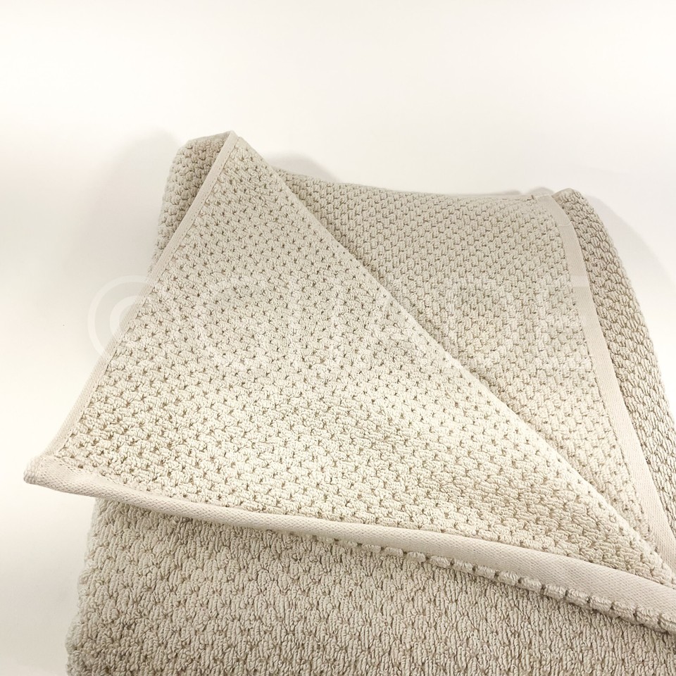 Ecoexistence 6 Towels Set 2 Bath 4 Washcloth Bamboo Rayon Beige New | eBay