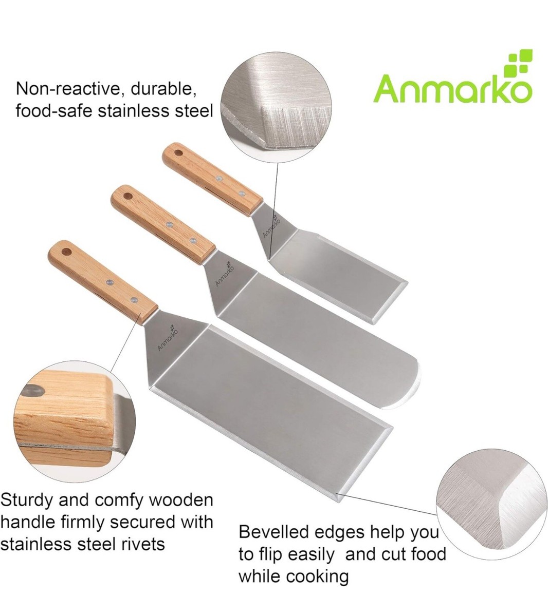 Crepes Spreader 2PCS Crepe Turner Wooden Crepe Making Tools Crepe ...