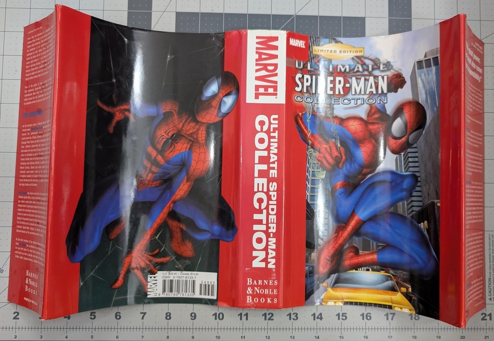 MISPRINT Ultimate Spider-Man Collection Barnes and Noble Hardcover ...