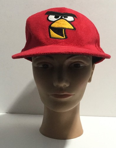 Official Angry Birds Adjustable Red Snapback Hat Cap 100% Polyester | eBay