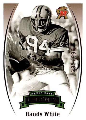 Randy White 2007 Press Pass Legends /999 78 | eBay