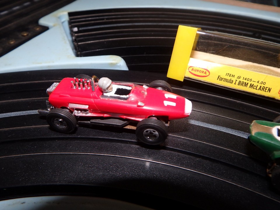 AURORA FORMULA 1 WHIP RACE SET #1304 - COMPLETE SET WITH CARS - RARE ...
