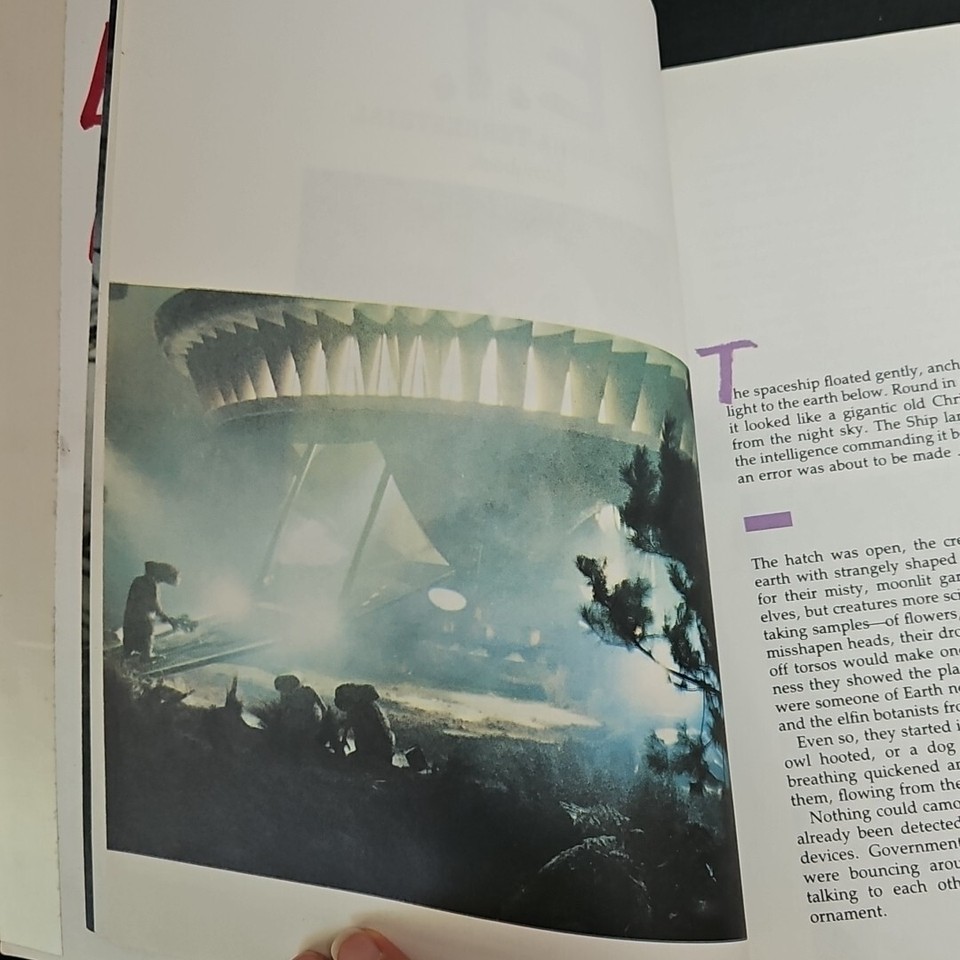 ET The Extra Terrestrial Storybook 1982 Scholastic Edition Steven ...