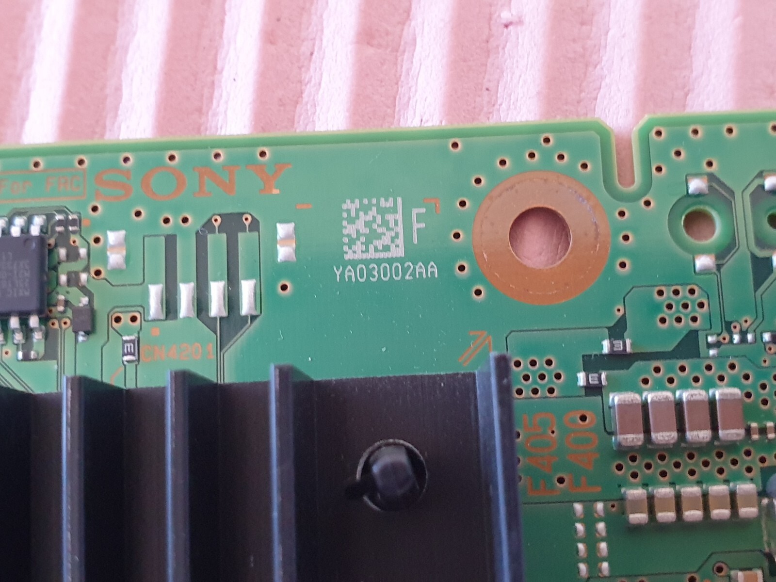 MAIN BOARD MB FOR SONY KD-65XE9005 TV 1-982-022-11 YA03002AA SCREEN ...